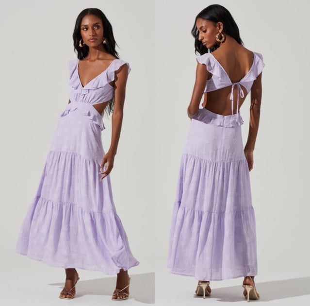 Flutter Cut Out Dress – Suite Snob
